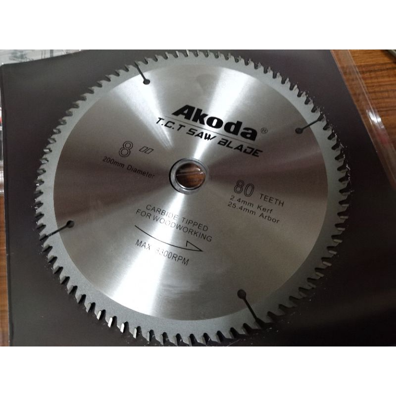 AKODA JAPAN Heavy Duty TCT Wood Saw Blade/Mata Kayu | Shopee Malaysia