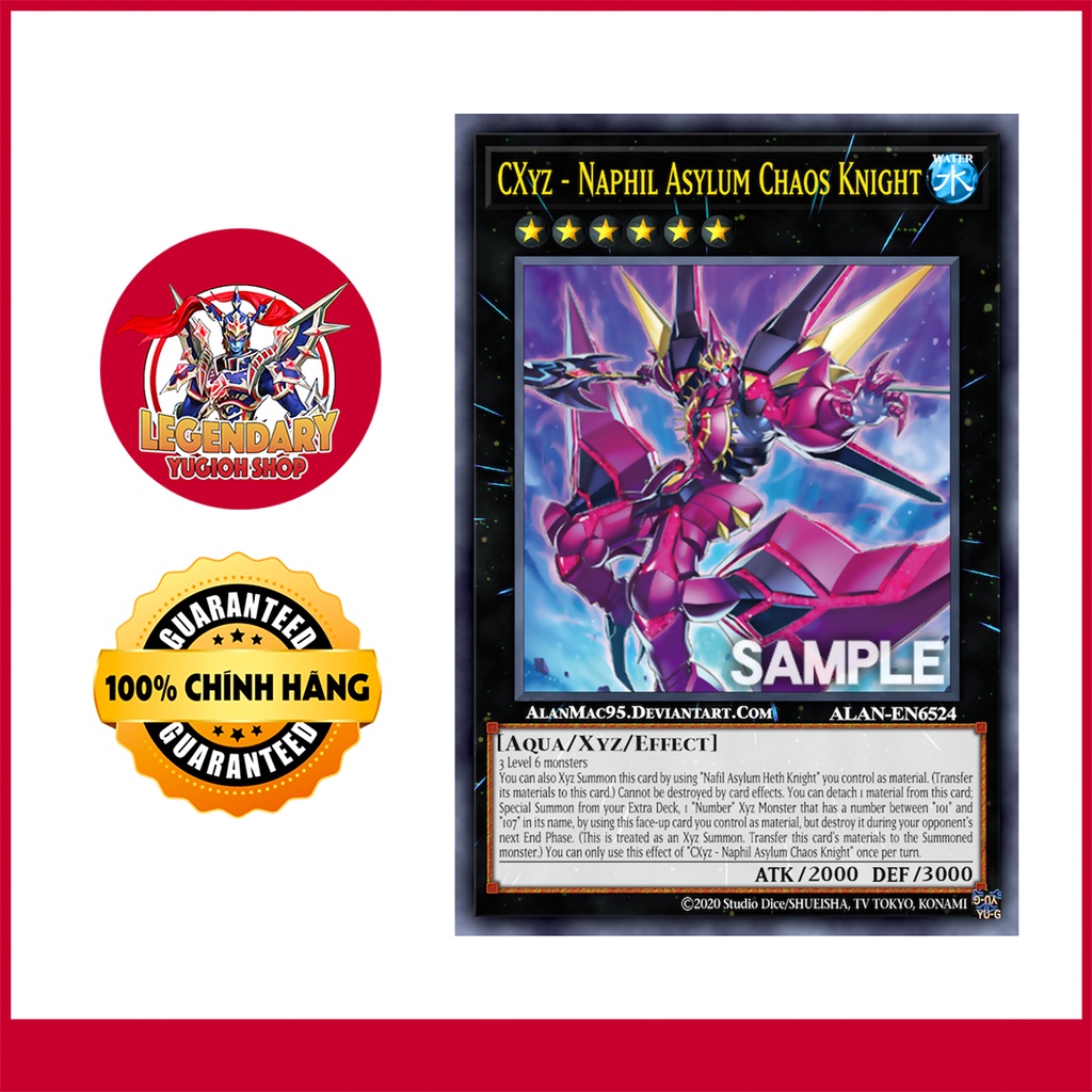 [Original Yugioh Card] CXyz N.As.Ch. Knight Knight | Shopee Malaysia