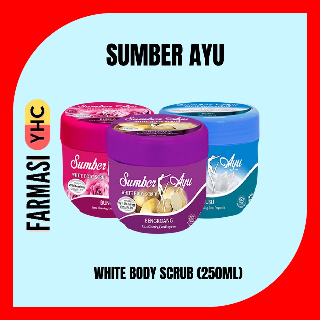 SUMBER AYU WHITE BODY SCRUB (250ML) | Shopee Malaysia