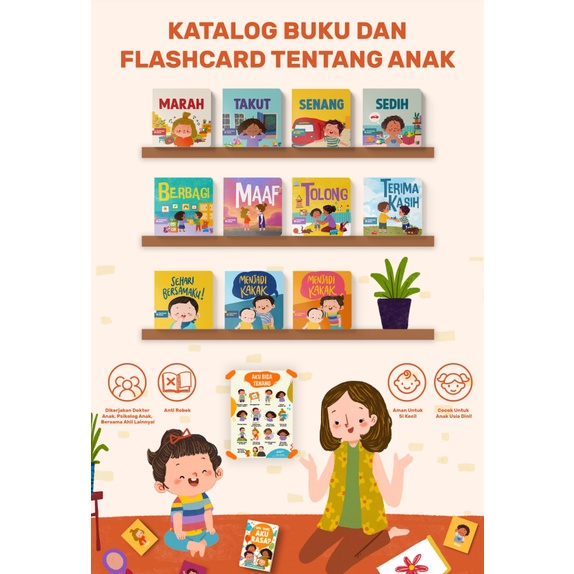 About Children - Books and Flashcards Recognizing Emotions | Shopee ...