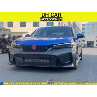 HONDA CIVIC FE 2022 2023 TYPE R FRONT BUMPER GRILL GRILLE BODYKIT | Shopee Malaysia