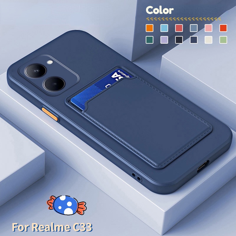Casing For Realme C55 real me C 55 2023 Fashion Liquid Silicone Phone ...