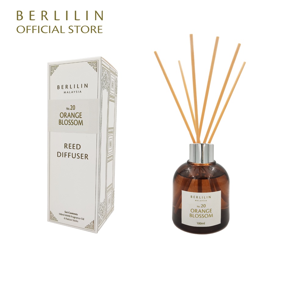 BERLILIN Orange Blossom Reed diffuser (100ml) | Shopee Malaysia