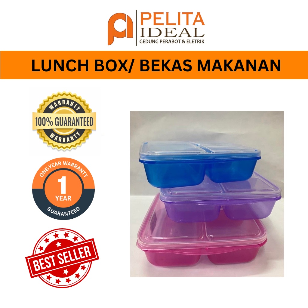 TUPPERWARE 1 PCS VARIETY TUPPERWARE / FOOD STORAGE / LUNCH BOX / BEKAS ...
