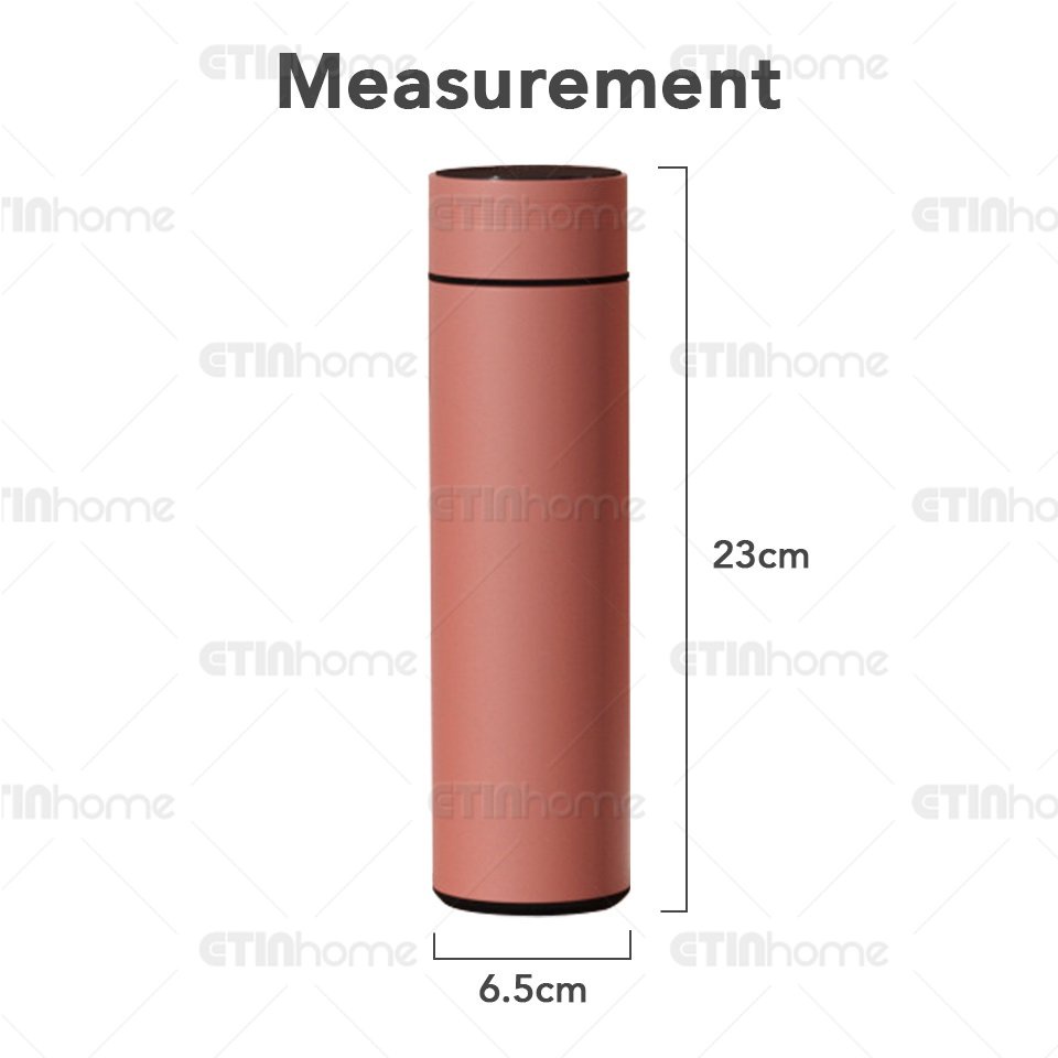 INS Thermal Flask 480ML 304 Stainless Steel Bottle Thermos Vacuum Flask Portable Tea Drink Cup ...