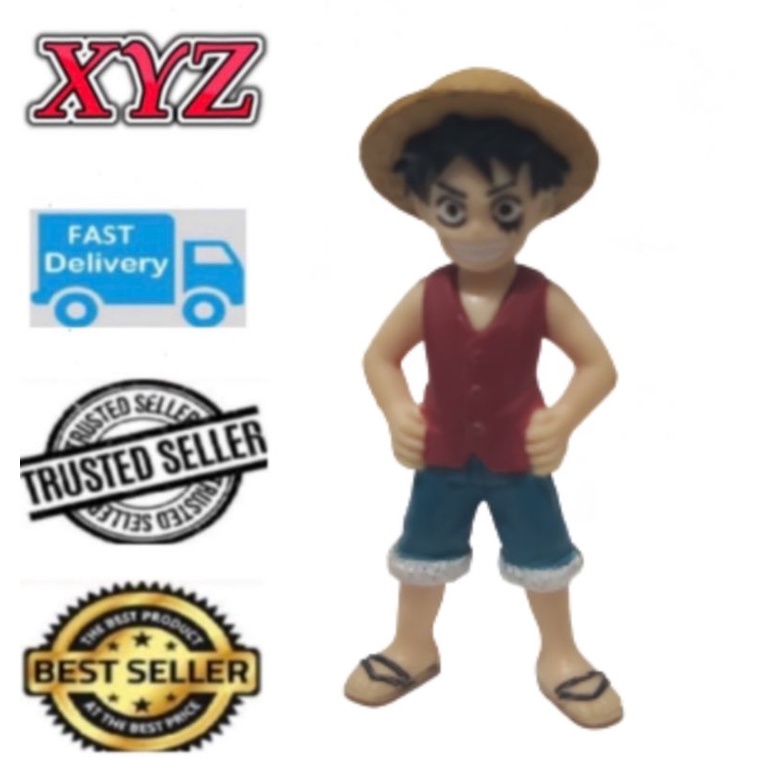 One Piece Monkey D. Luffy Small Tiny Mini Toy Figure (100% Ready Stock ...