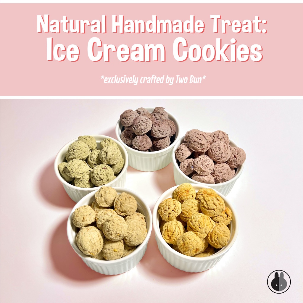 Ice Cream Cookie Treats for Rabbits by TwoBun (Savory and Delicious ...