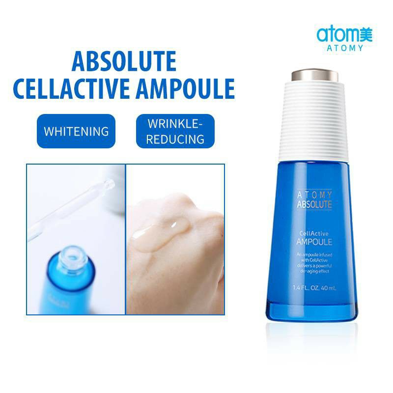 Atomy Absolute Cell Active Ampoule 艾多美安瓶 (40ml) Ready Stock | Shopee ...