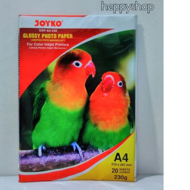 Joyko A4 Glossy Photo Paper | Shopee Malaysia