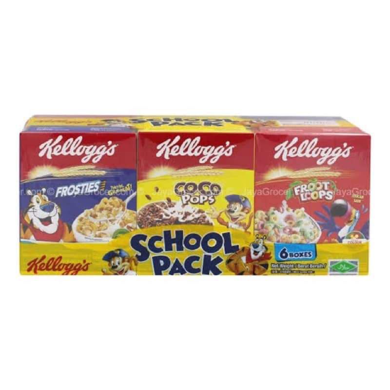 NEW!! KELLOGS KIDS SCHOOL MINI PACK 6 IN 1 | Shopee Malaysia