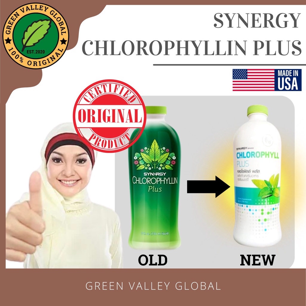 【ORIGINAL】SYNERGY CHLOROPHYLLIN PLUS | Liquid Chlorophyll 25oz (730ml ...