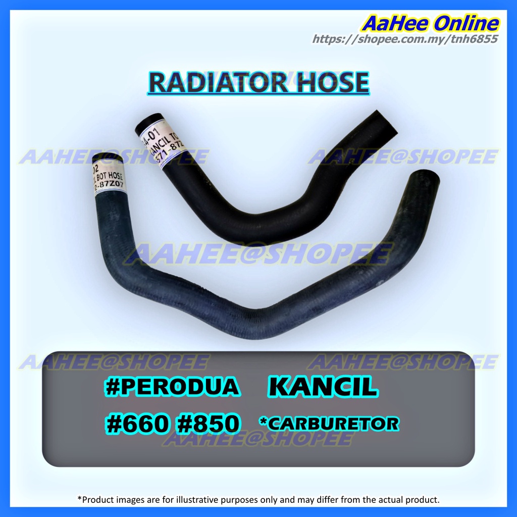 Perodua KANCIL Water Radiator Hose Top/Bottom PIPE AIR ATAS/BAWAH ...