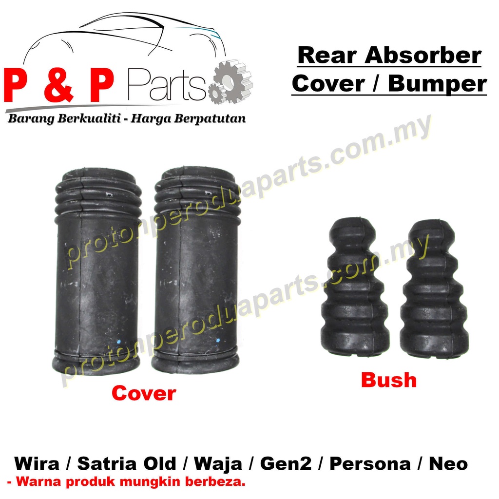 Rear Absorber Cover Absober Bush - Proton Wira Satria Old Waja Gen 2 ...