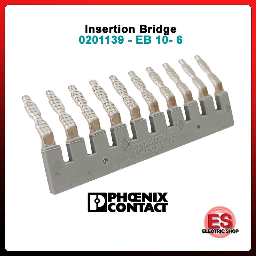 Phoenix Contact EB 10-6, Insertion Bridge - 0201139 | Shopee Malaysia