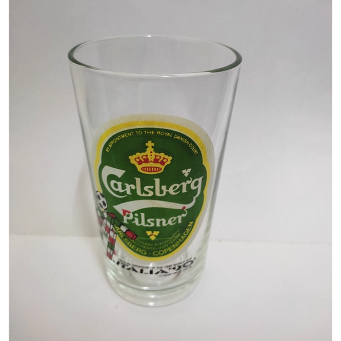 Limited edition Carlsberg Pilsner beer glass 350ml | Shopee Malaysia