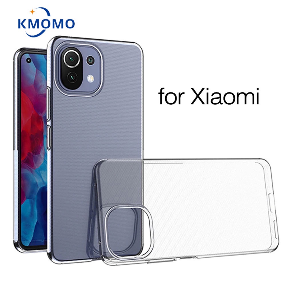 Clear Ultra-thin Silicone Case For Xiaomi Mi 14T 14 13T Pro 13 12T 12 11 Lite 5G Ne 11T Note 10 ...