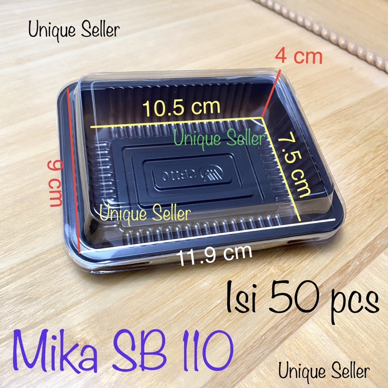 [isi50] Mika SB 110 Uk 12x9x4 cm / Mika Cake SB110 / Mika Small Box ...