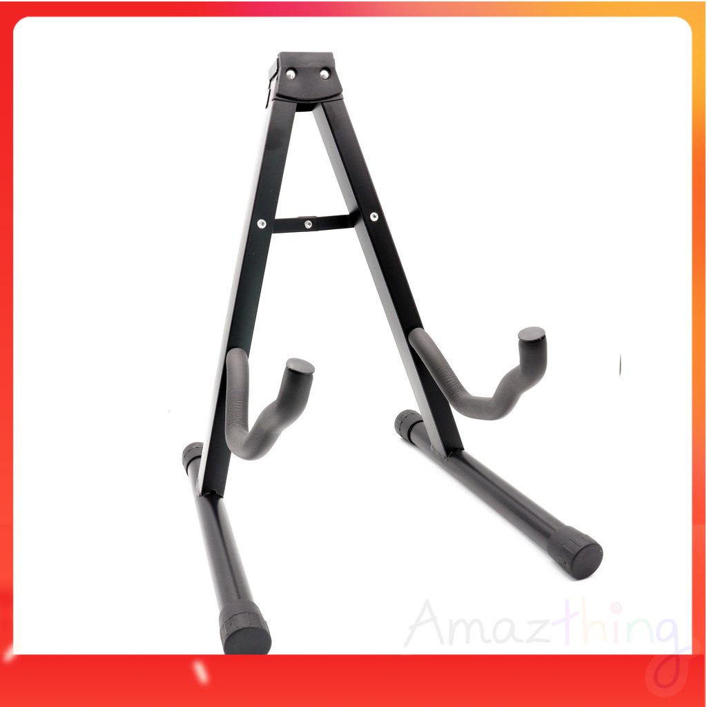Ready Stock Amazthing Guitar Folding A-Frame Stand with Soft Foam Arm ...