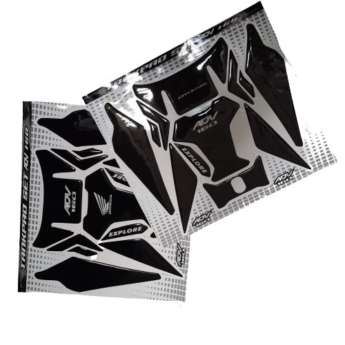 Deck PAD HONDA ADV 160 / TANK PAD embossed CARBON ABS CBS | Shopee Malaysia