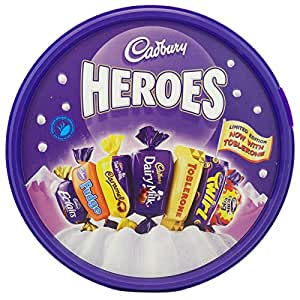 Cadbury Heroes Sweets and Chocolate Sharing Box, Festive Edition for ...