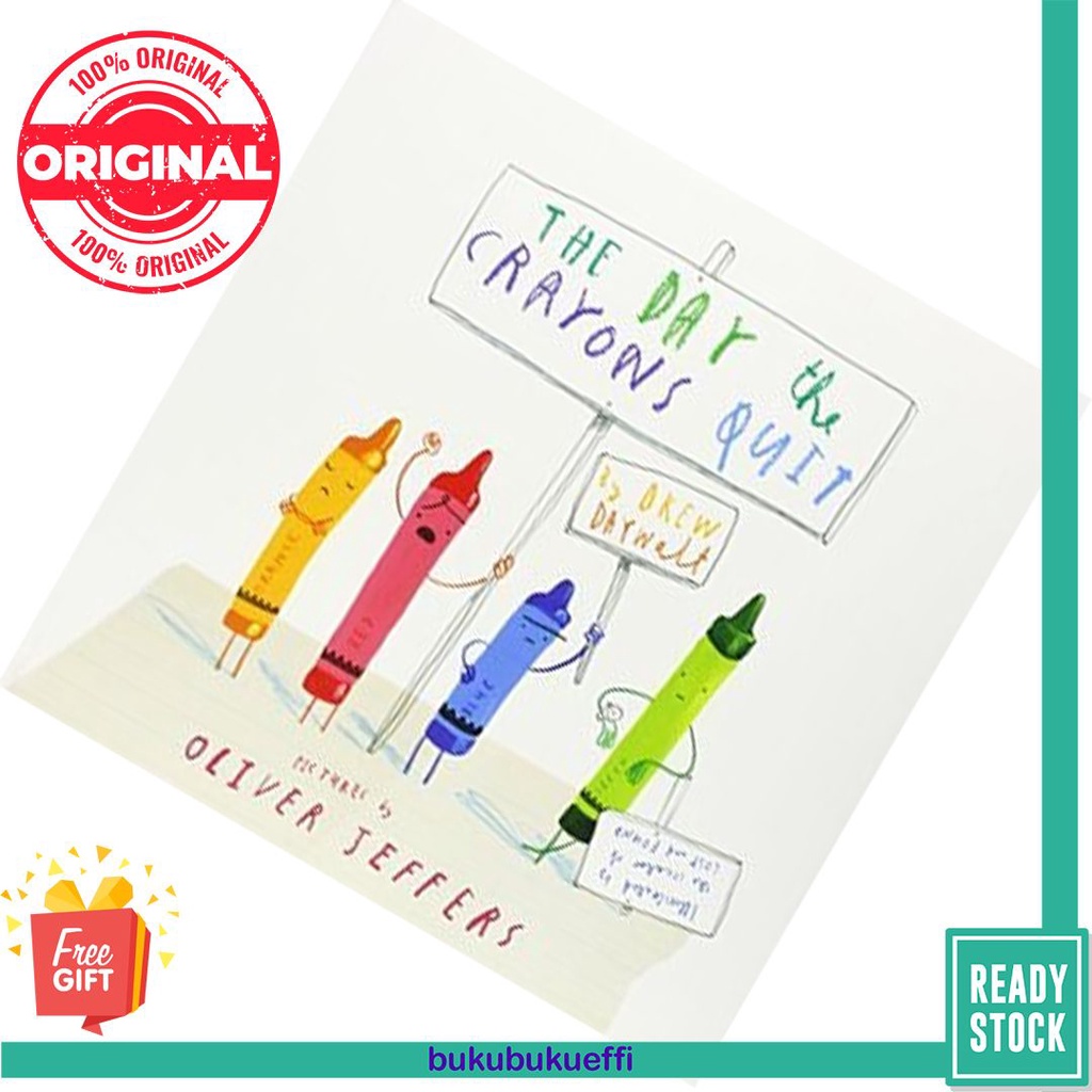 The Day The Crayons Quit by Drew Daywalt, Oliver Jeffers (Illustrator ...