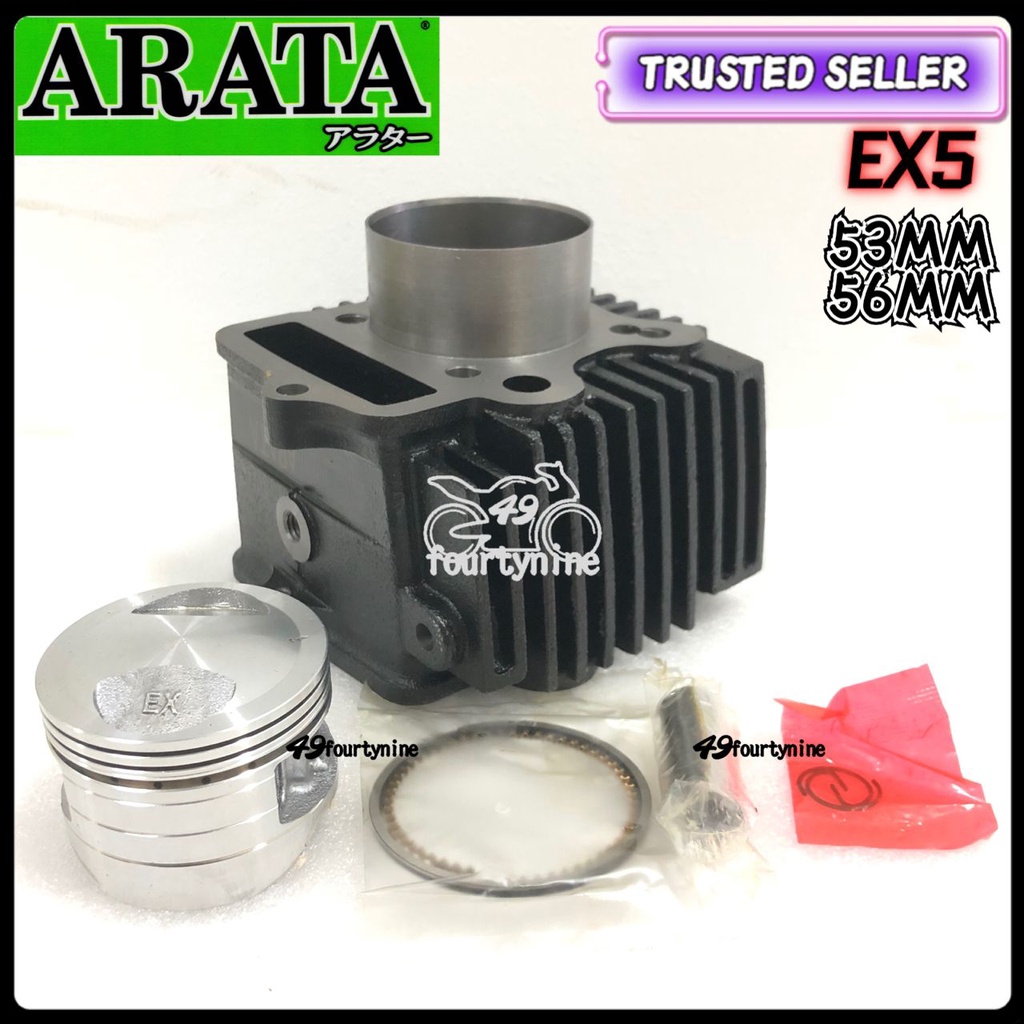 EX5 HIGH POWER BLOCK RACING ARATA 53MM 56MM | Shopee Malaysia