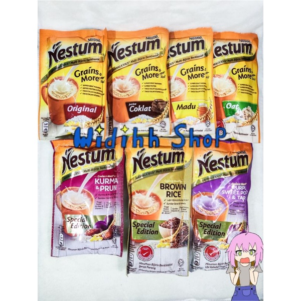 Nestum Chocolate / Oat / Brown Rice / Honey / Dates / Taro / 3in1 ...