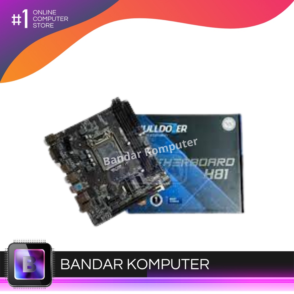 Motherboard BULLDOZER H81 NVME | Shopee Malaysia
