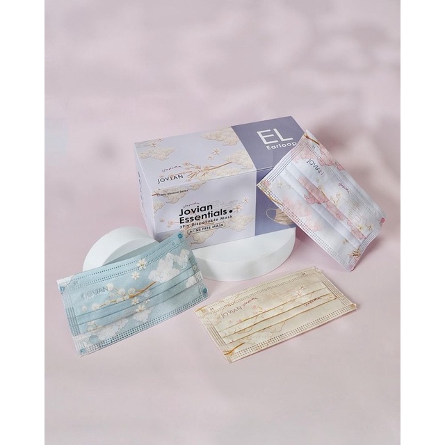Jovian 3Ply Mask In Cherry Blossom Series | Shopee Malaysia