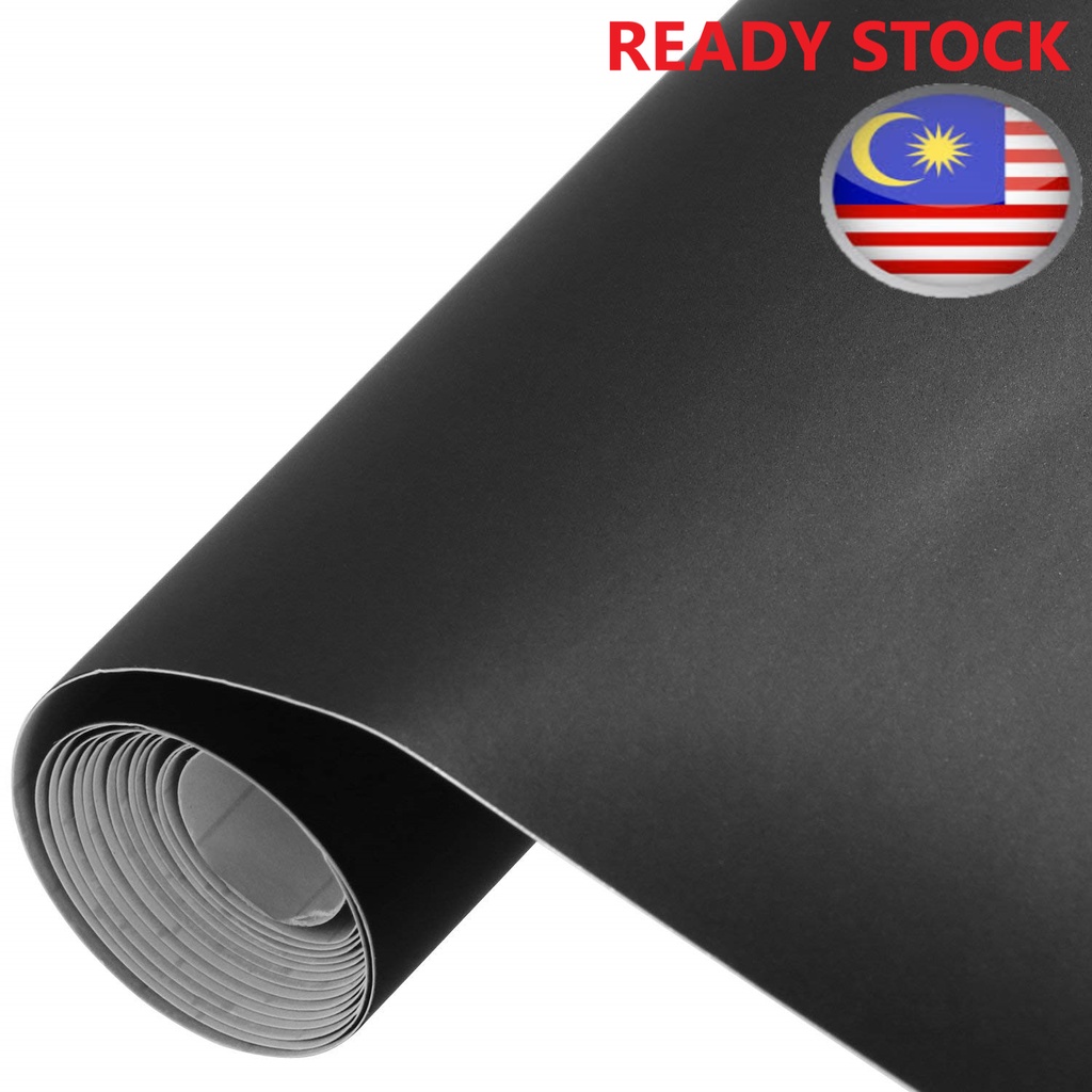 Black matte sticker/ Flat Matte Black Car and Motor Sticker Film/ Wrap ...