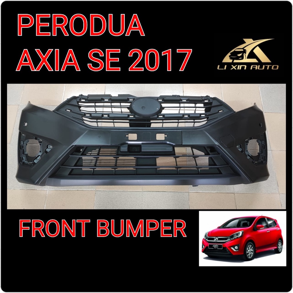 PERODUA AXIA SE 2017 FRONT BUMPER ( DEPAN BUMPER ) | Shopee Malaysia