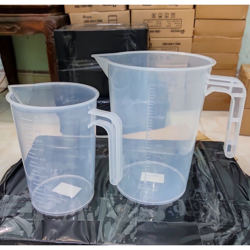Accurate volume measuring cup 1 liter, 2 liters high quality Viet Nhat ...
