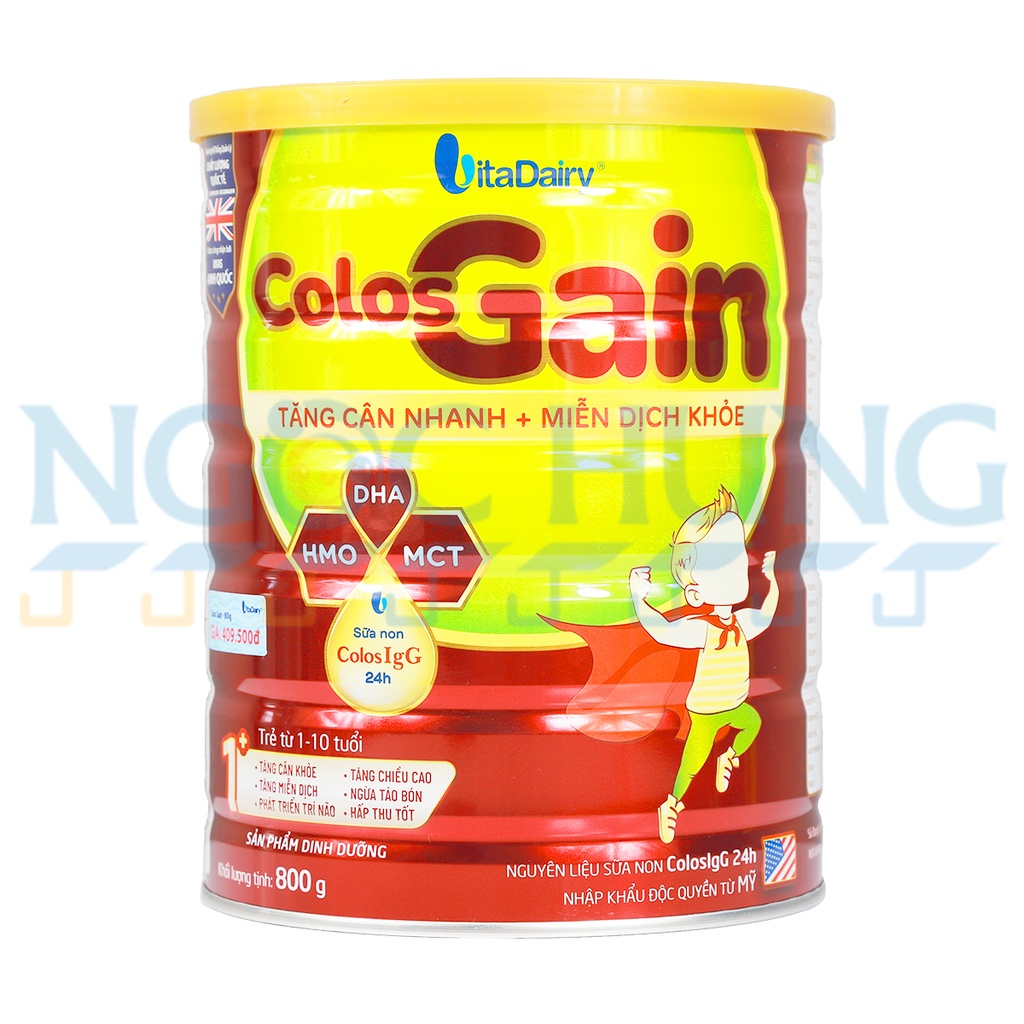 Vitadairy Colos Gain Milk Powder 1 + 800g | Shopee Malaysia