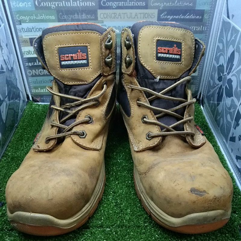 SAFETY BOOT / SAFETY SHOES / KASUT KESELAMATAN SCRUFFS BUNDLE (11 UK ...