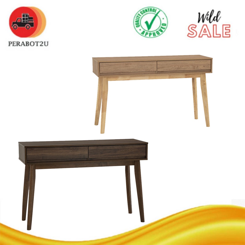 P2U Console Table with 2 drawers / Meja Konsol 2 Laci / Meja panjang ...