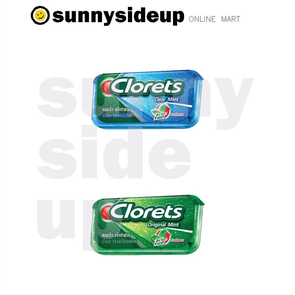 [SUNNY] Clorets Actifresh Clear Mint | Original Mint 35's | Shopee Malaysia