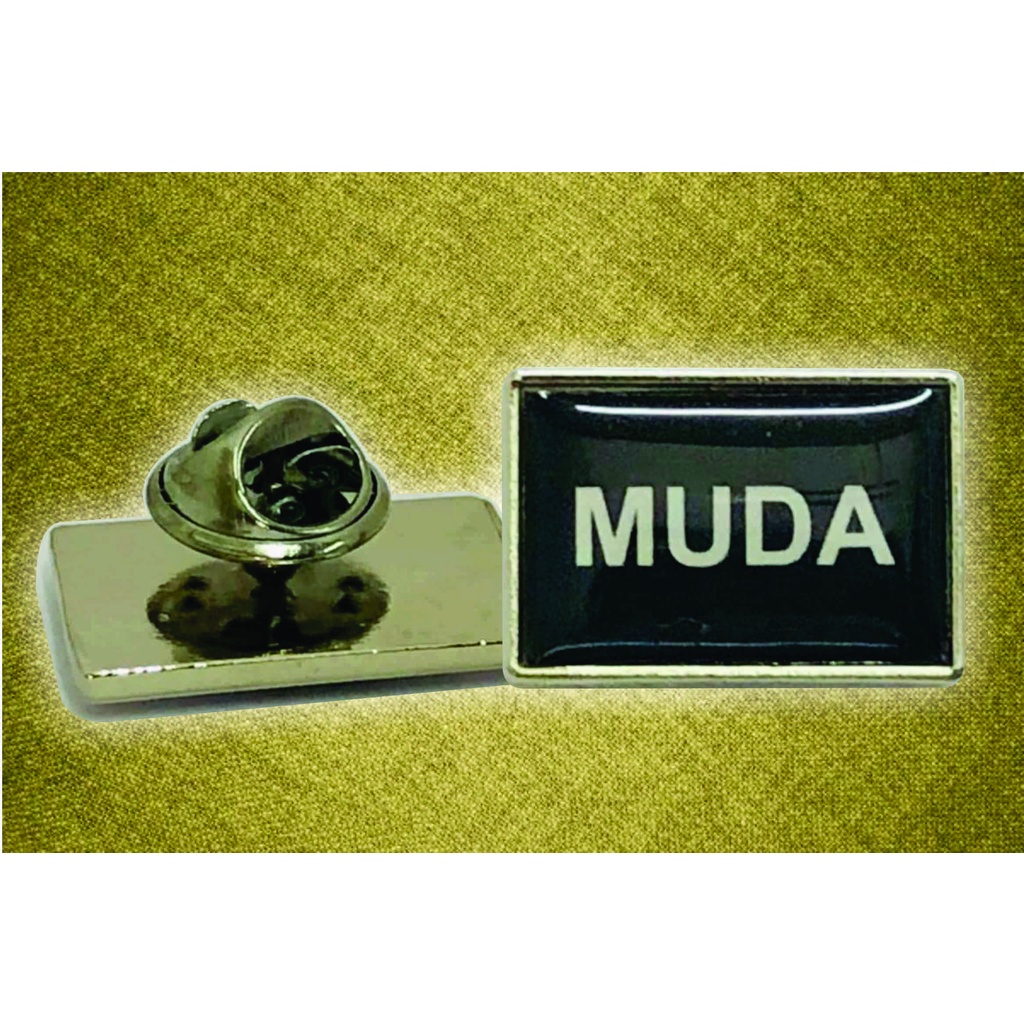 MUDA Lambang Politik Parti Kolar Pin, Politik Parti Logo Kolar Pin ...