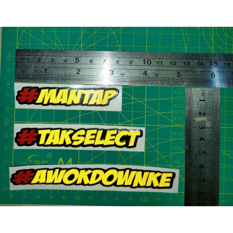 STIKER # STIKER MOTOR STIKER REFLECTION MANTAP TAKSELECT AWOK DOWN ...