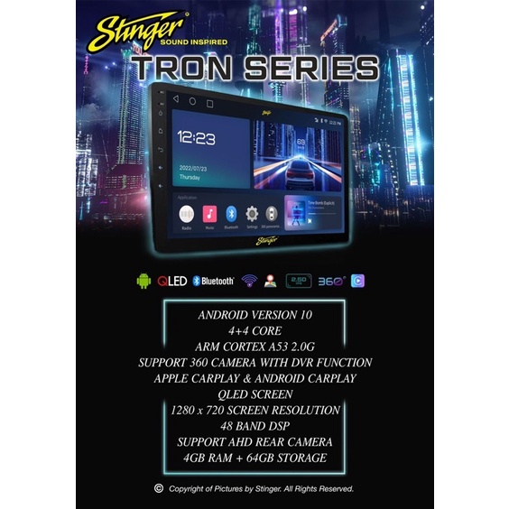 STINGER TRON SERIES.. 4/64GB SUPORT 360 CAMERA | Shopee Malaysia