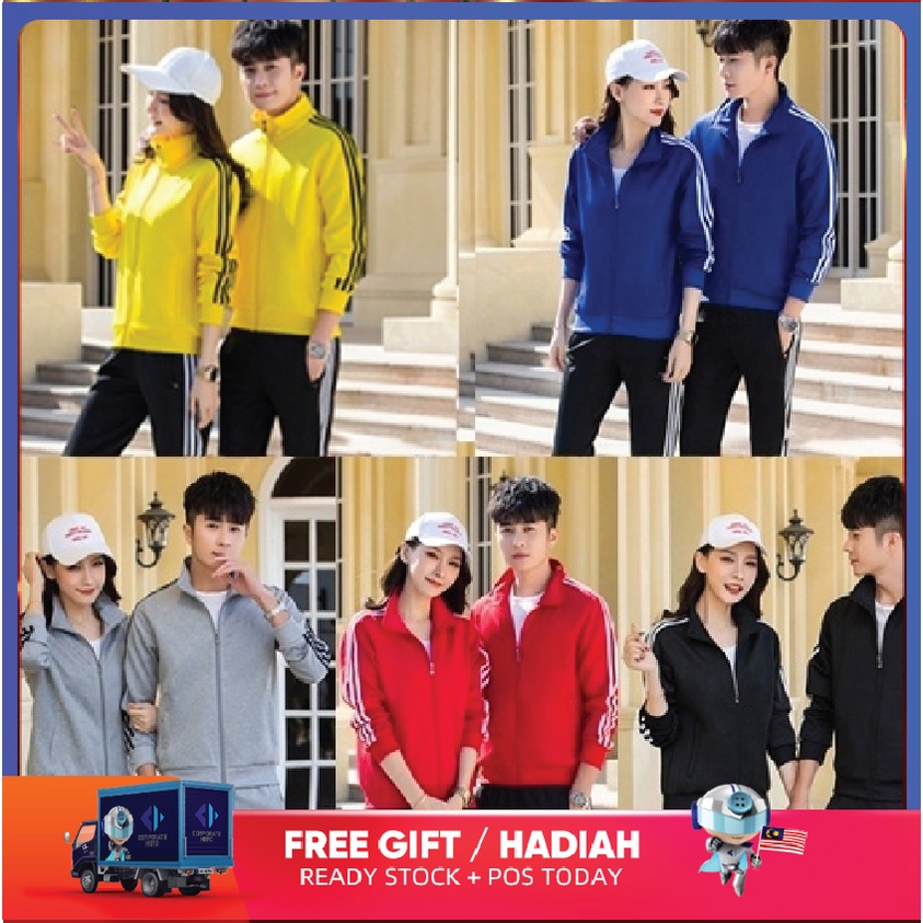 [READY STOCK]Tracksuit/Seluar Trek Training Wear Track suit Men Women ...