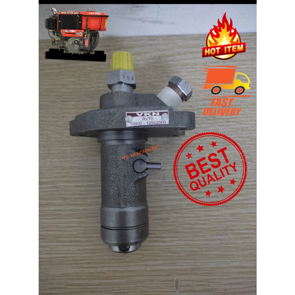 READY STOCK VIKYNO KUBOTA RV70/RK70 FUEL PUMP SET (HIGHT QUALITY ...