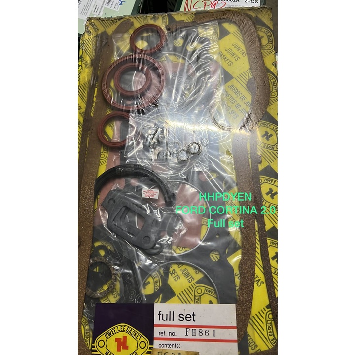 FORD CORTINA 2.0CC ENGINE OVERHAUL SET / FULL SET (1SET) READY STOCK ...