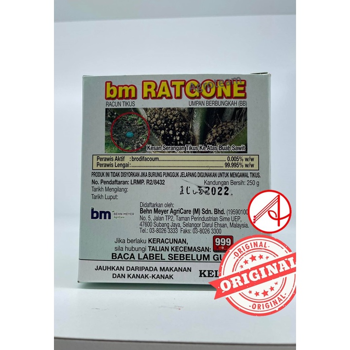 BM RATGONE 250GRAM racun tikus | Shopee Malaysia