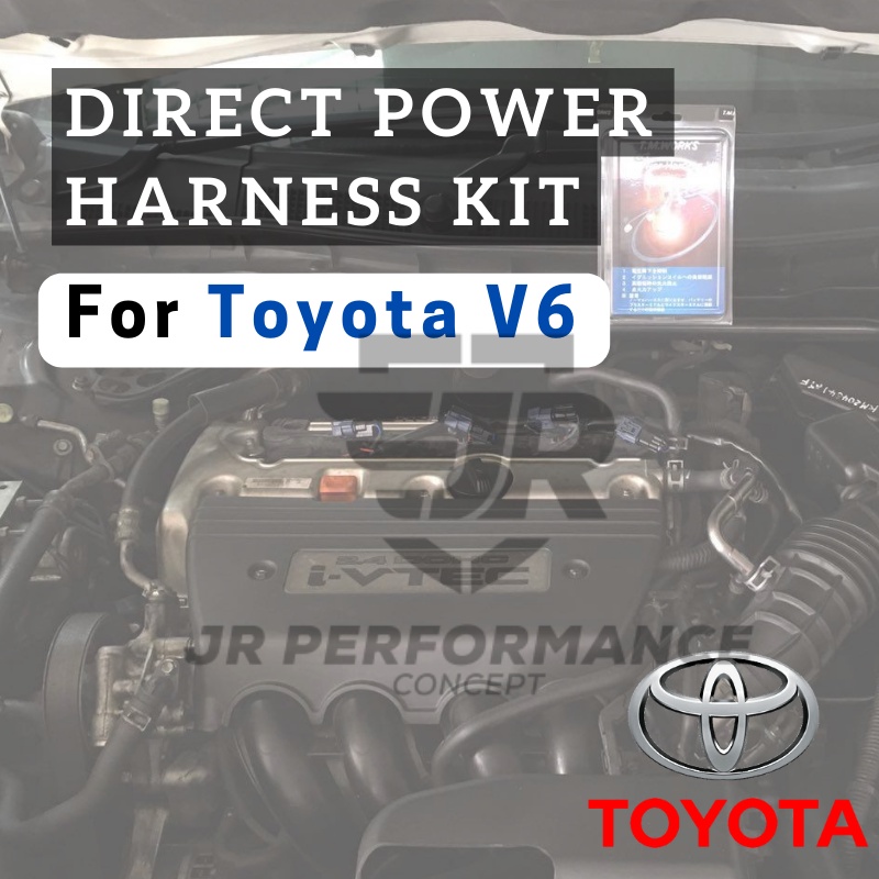 TM Works Direct Power Harness Kit Honda K Series Toyota Lancer GT ...