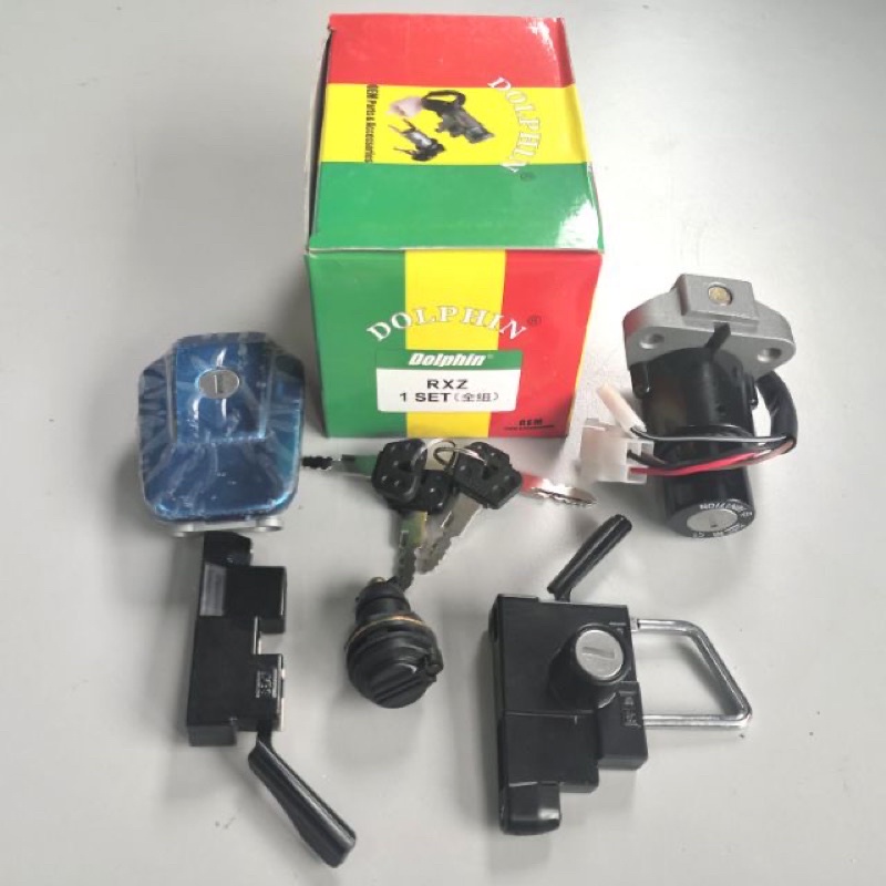 RXZ KUNCI SWITCH COMPLETE SETS MAIN SWITCH COMPLETE GRADE A | Shopee ...