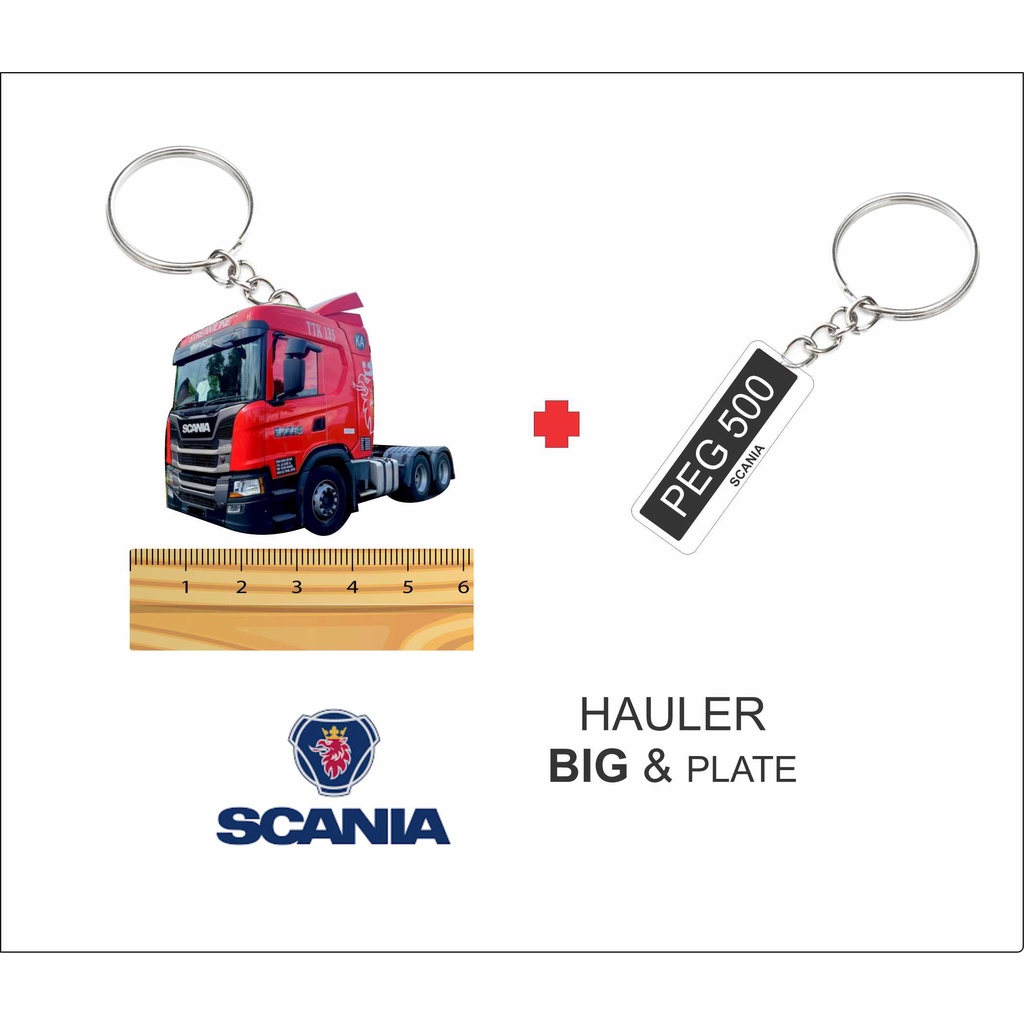 scania trailer hauler keychain 2d | Shopee Malaysia