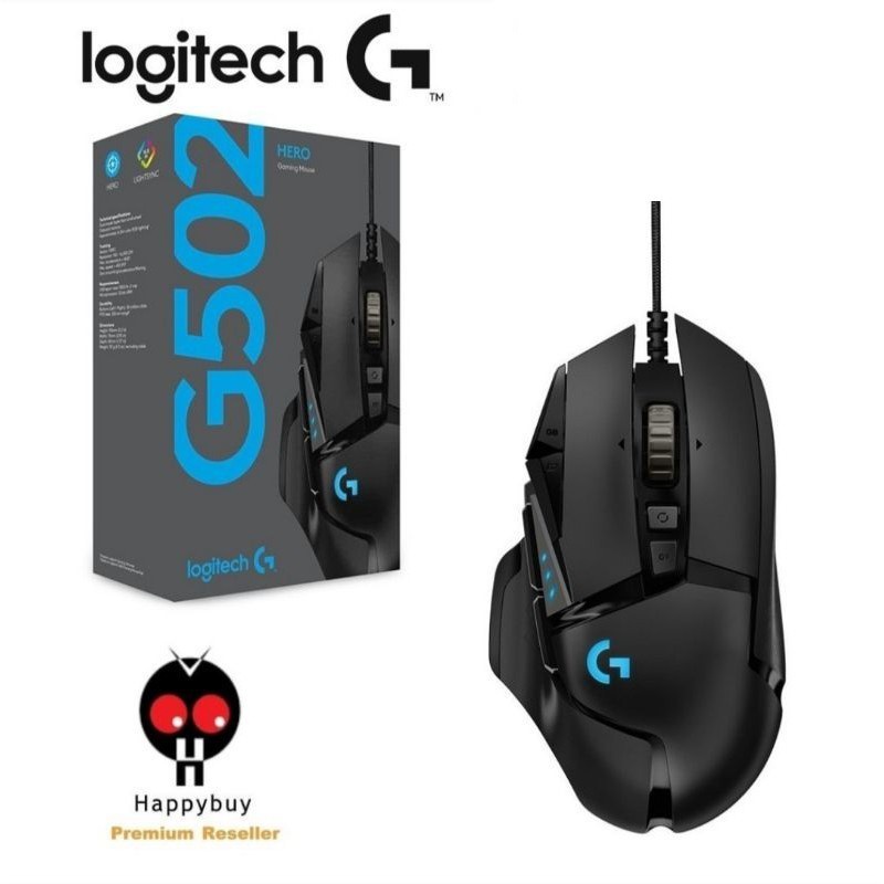 Logitech G502 G502X G502 X HERO 25K High Performance Gaming Mouse Wired ...
