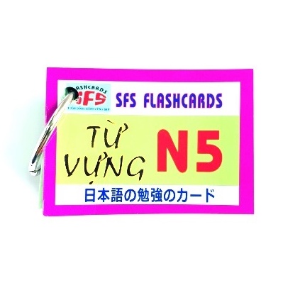 Japanese Vocabulary Flashcard N5 - Vocabulary Flashcard N5 (1 Volume ...