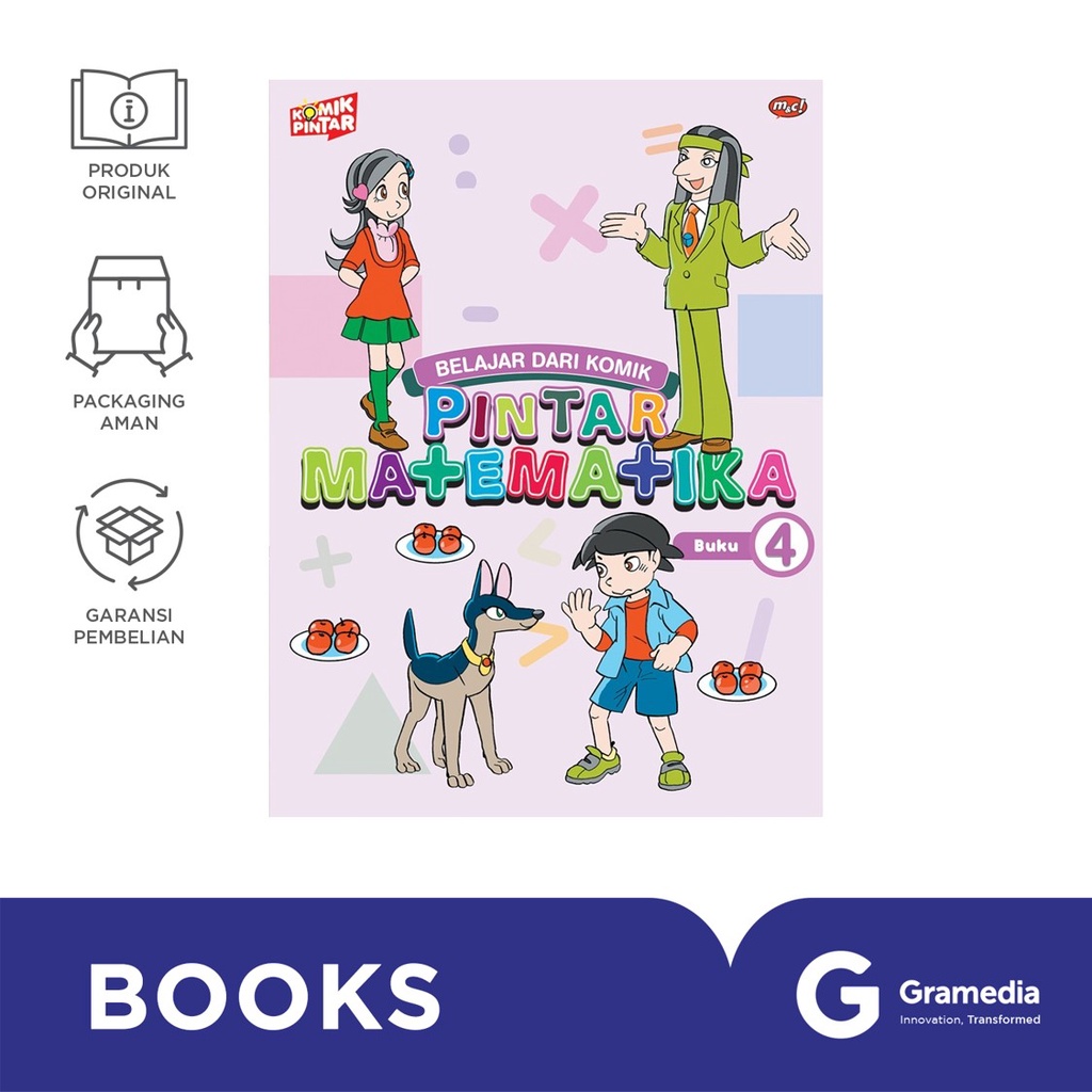 Learn From Comics - Smart Mathematics Book 4 (Gakken) | Shopee Malaysia