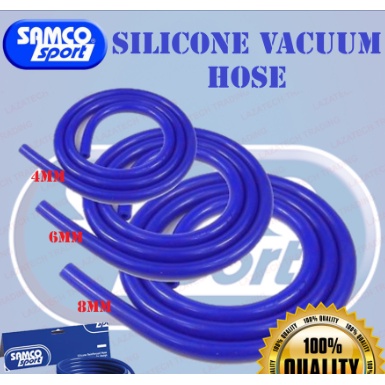 👍 SAMCO SILICONE VACUUM HOSE (4MM / 6MM / 8MM / 10MM / 12MM) (Harga Ikut Meter) | Shopee Malaysia